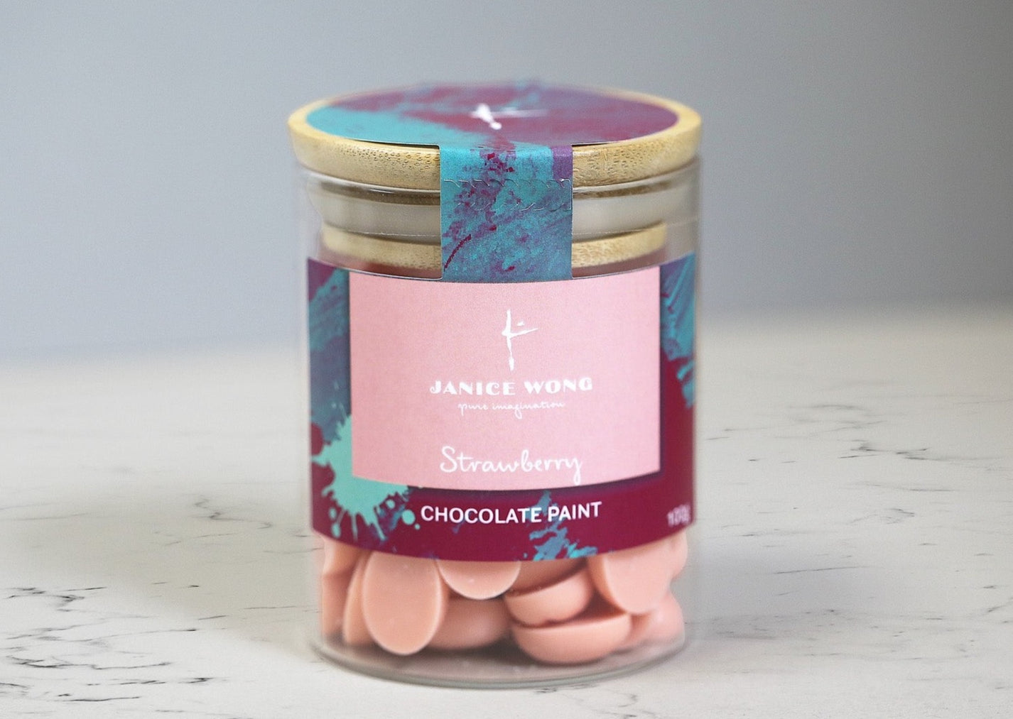 Chocolate Paint Jars 100g – Janice Wong Singapore