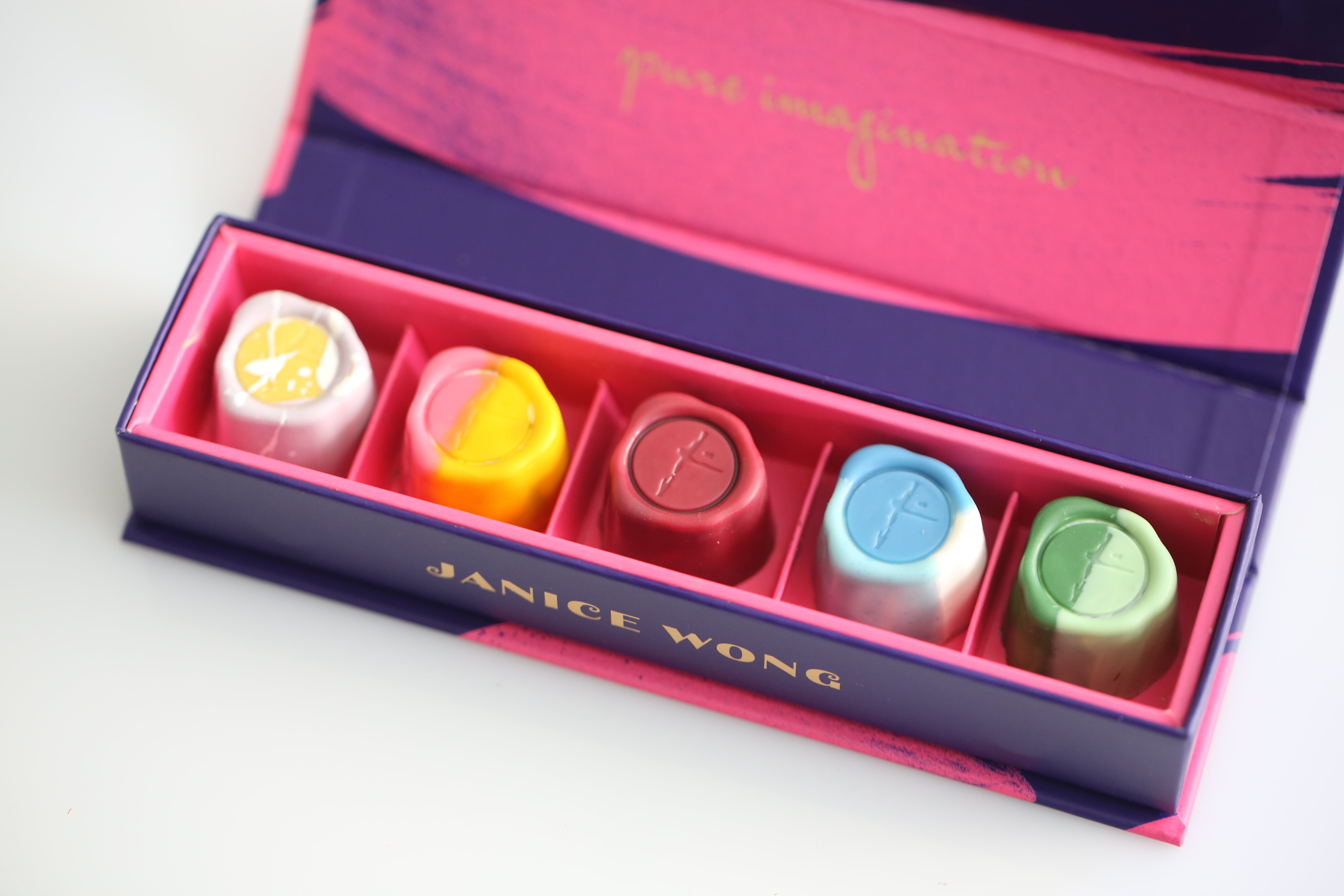 Box of 5. Singapore Signature Series – Janice Wong Singapore